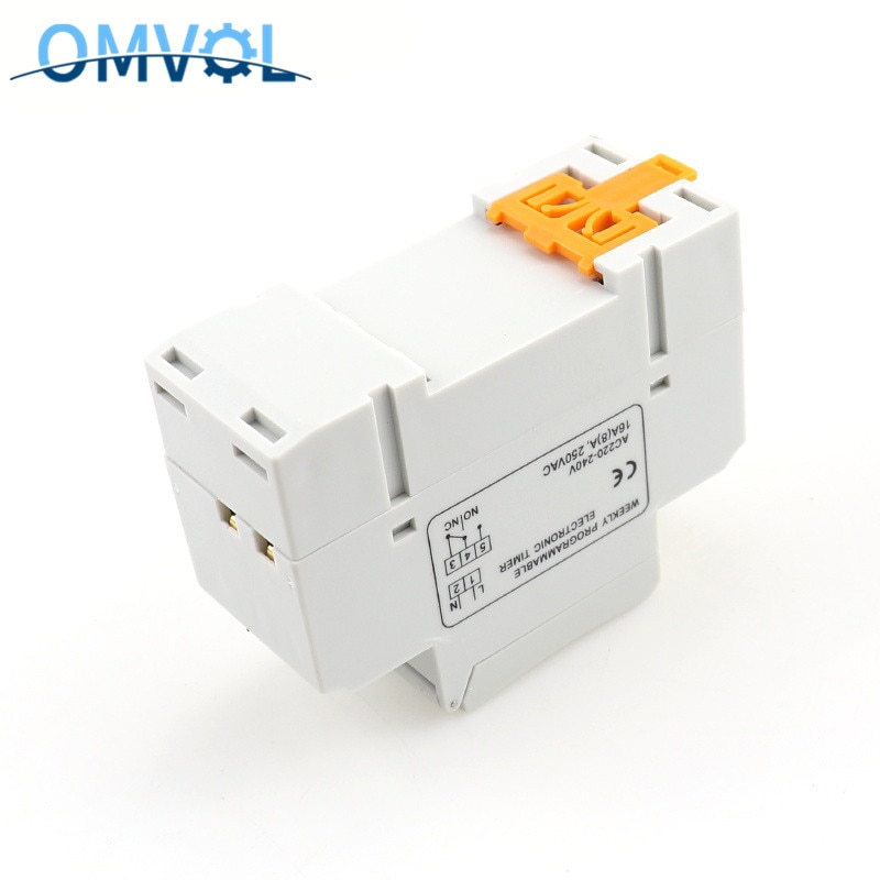 1PC CE Din Rail Digital 16 Sets Programmable Timer... – Grandado
