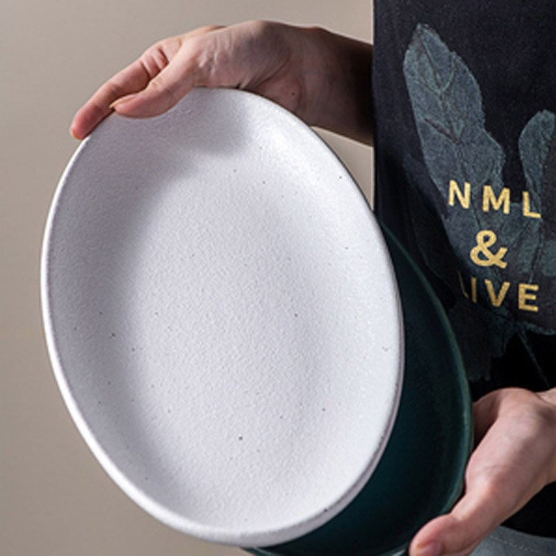 FANCITY Japanese style steamed fish dish home cera... – Grandado