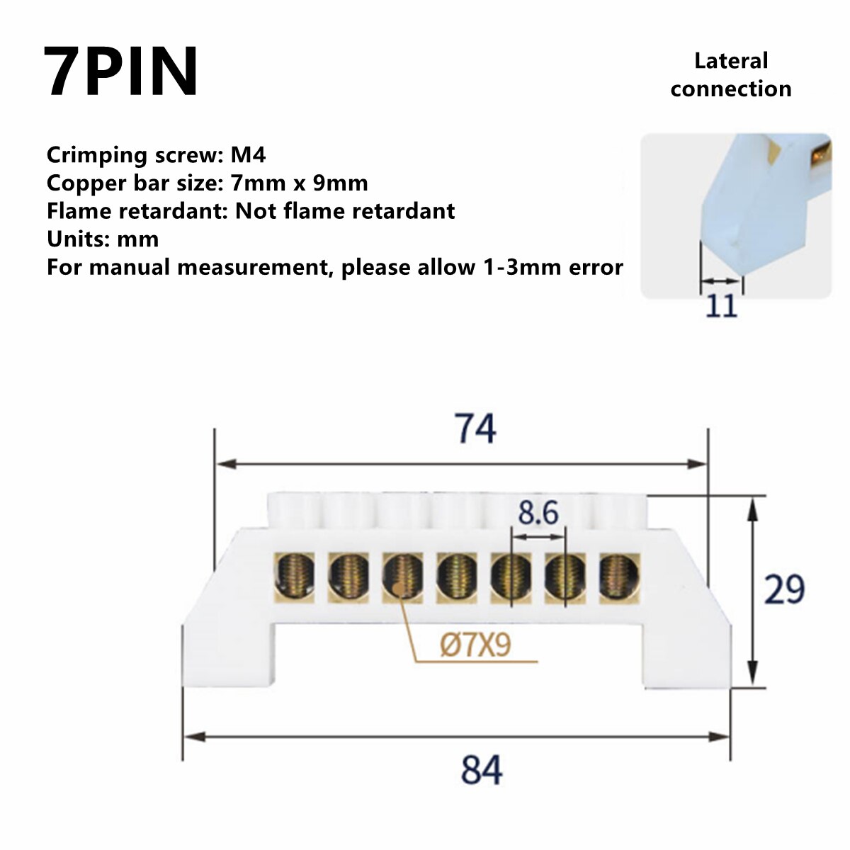 Blue White Green Zero Line 4Pin 6Pin 8Pin 10PiN 12... – Grandado
