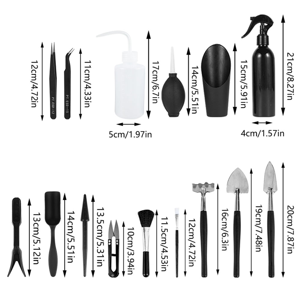 Succulent Plants Tools Mini Garden Hand Tools Set ... – Grandado