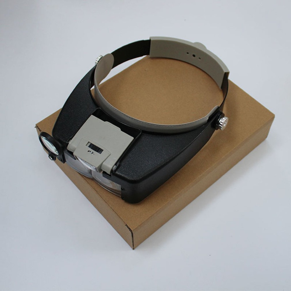 LED Lamp Light Headband Jewelry Magnifying Glass H... – Grandado