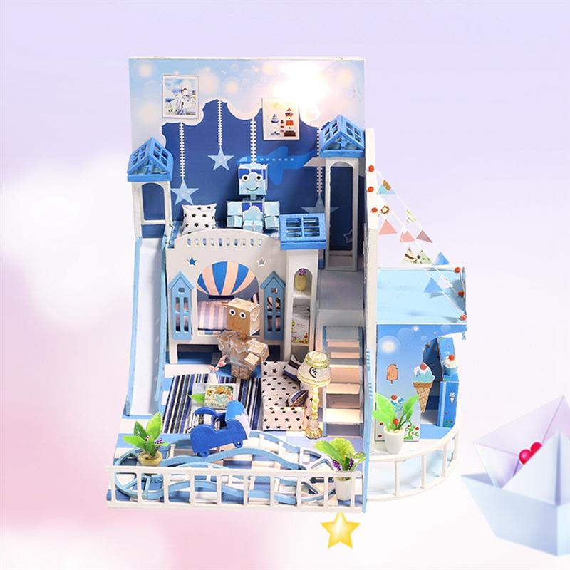 DIY House Kit Miniature Crafting Educational Toy W... – Grandado
