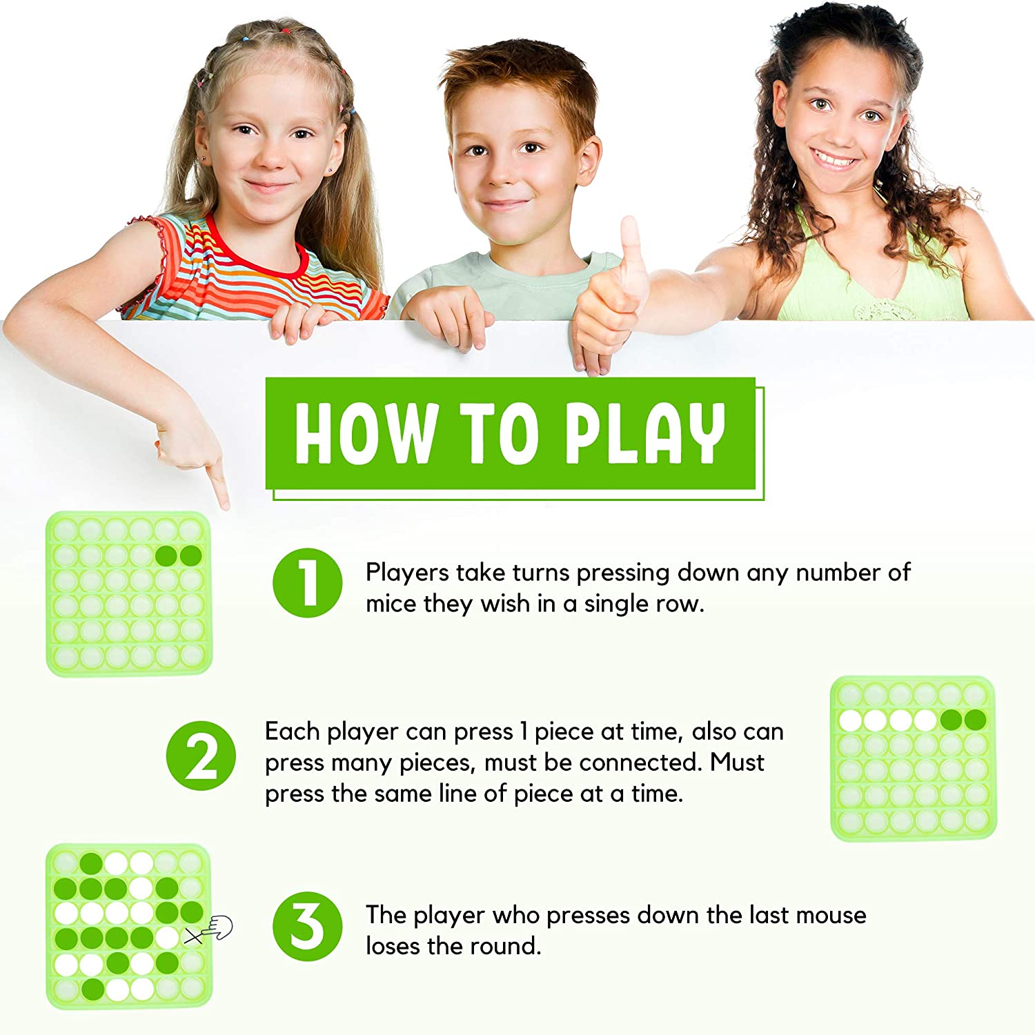 Push Pop Pop Bubble Fidget Toy, Pop Bubble Sensory... – Vicedeal