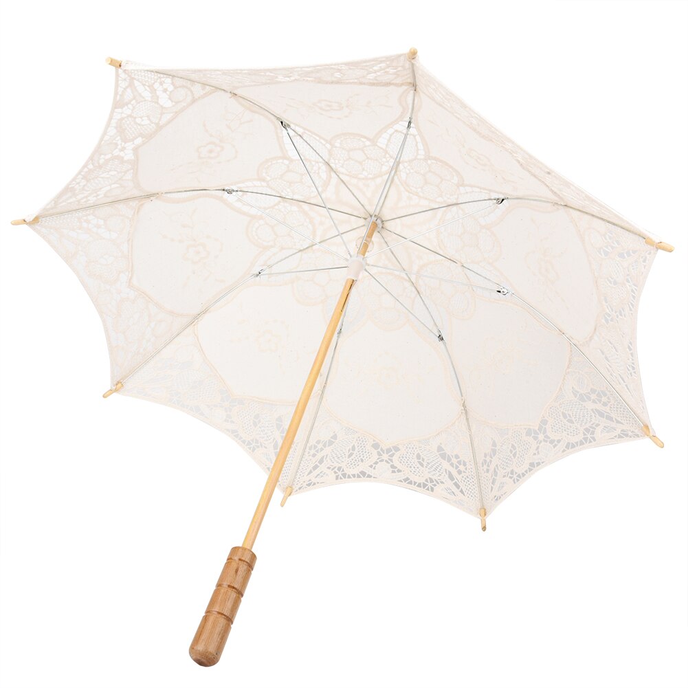 Lace Parasol Umbrella Bride Wedding Umbrella Vinta... – Vicedeal