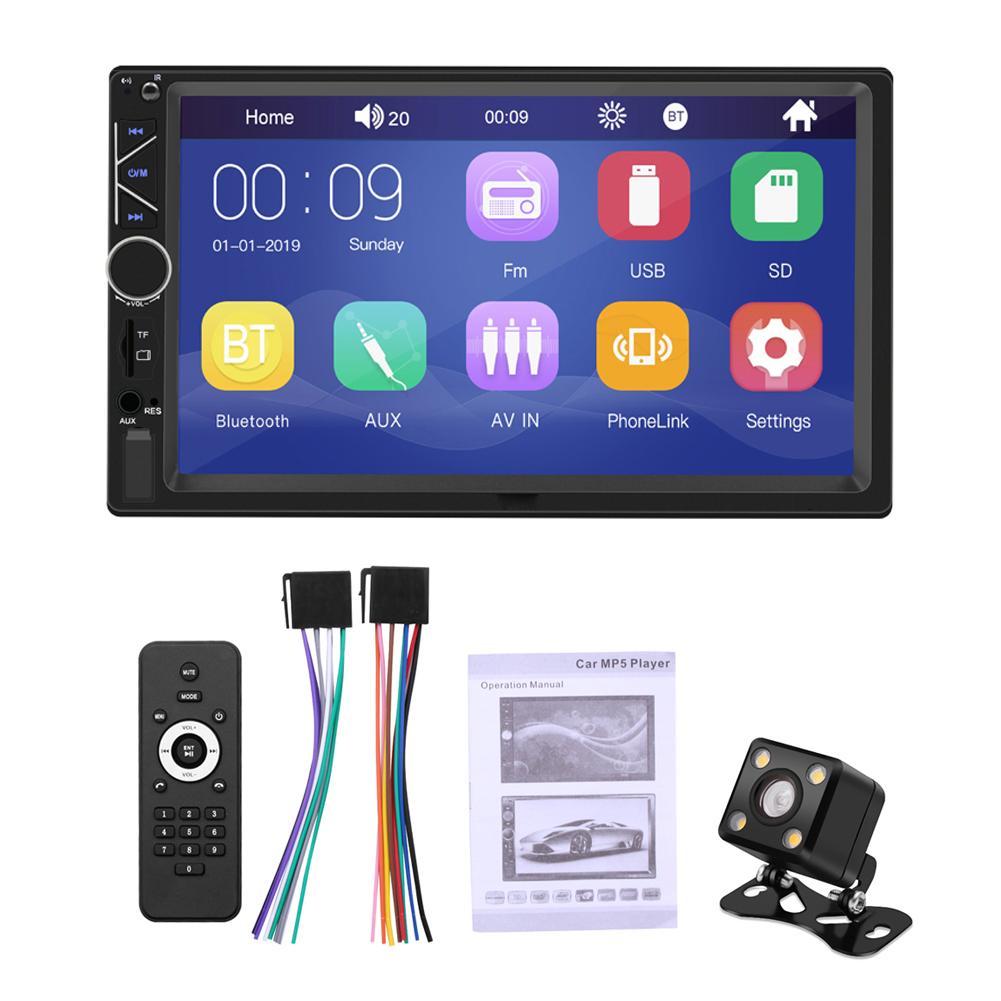 2 Din Car Multimedia Player Touch Screen Stereo Bl... – Grandado