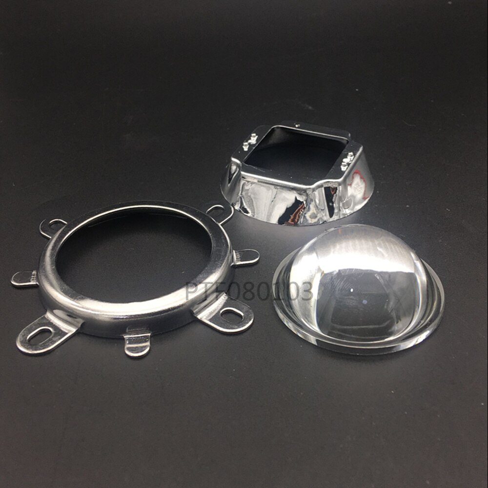 1Set 44mm Optical Glass LED Lens 60 Degree + 50mm ... – Grandado