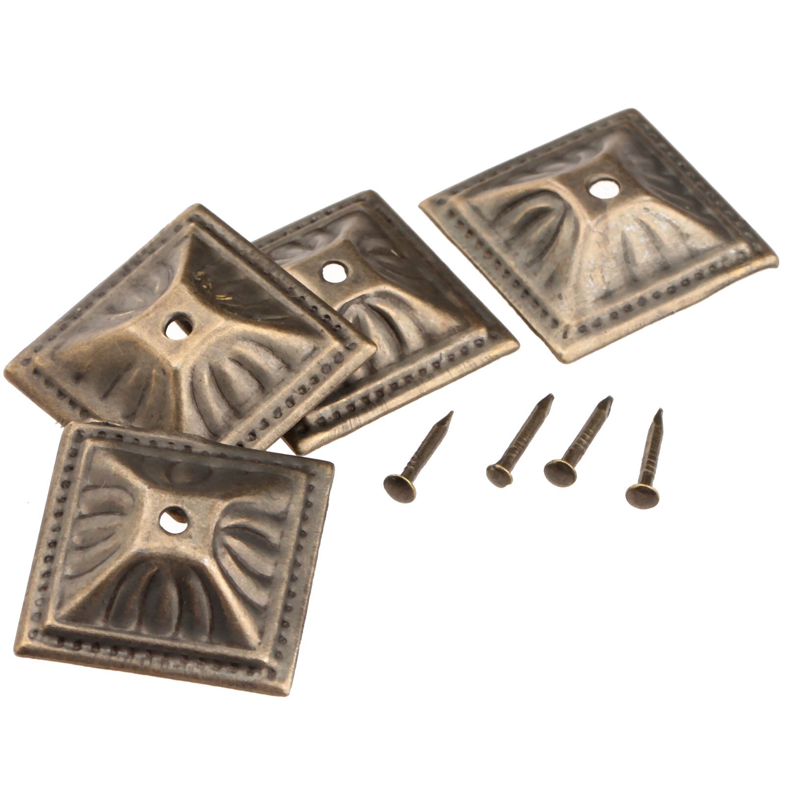 50Pcs Antique Bronze Square Upholstery Nails Decor... – Grandado