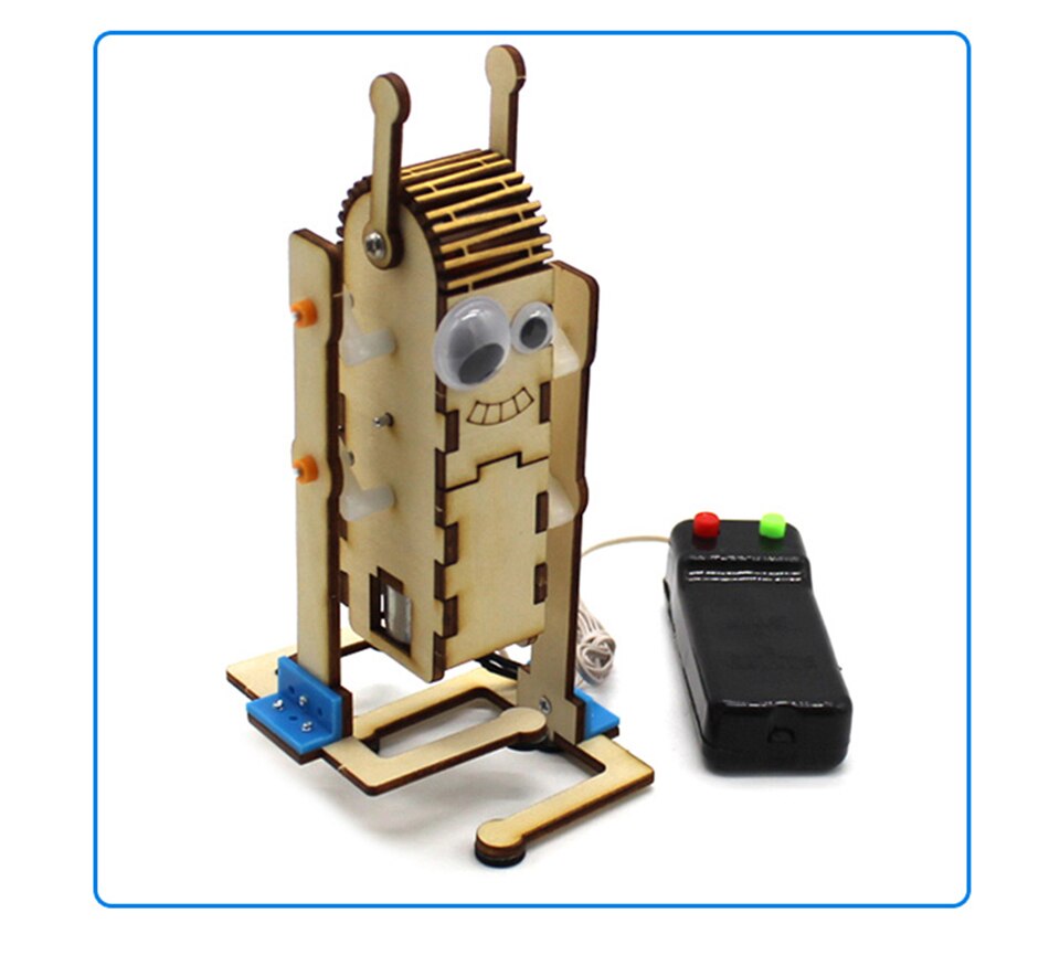 Wire Control Wooden Smart Walking Robot Robotic DI... – Grandado