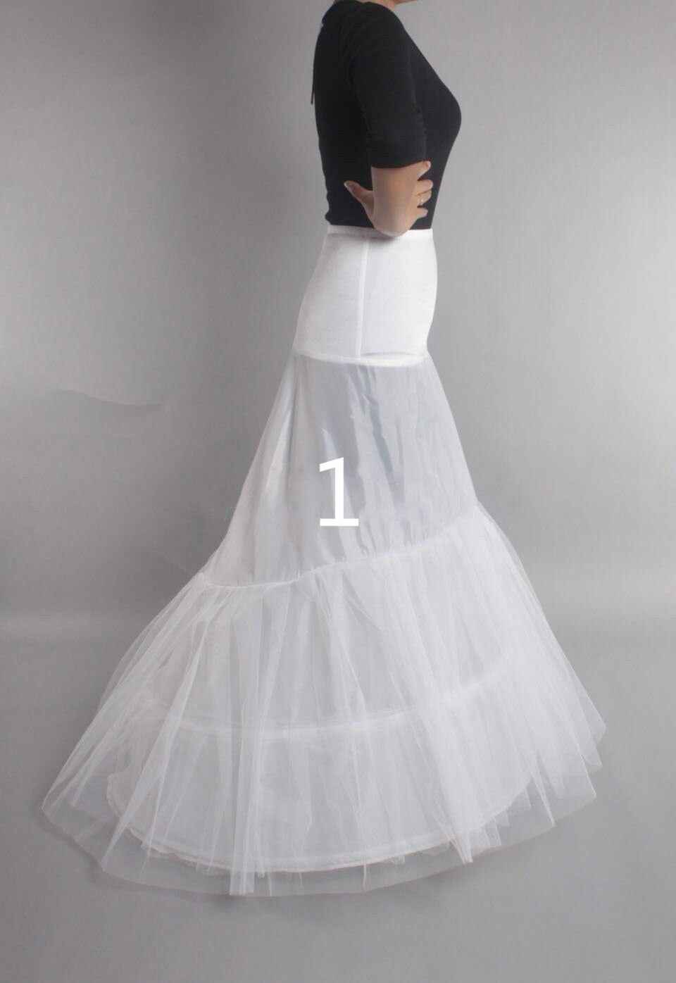 Bridal Wedding Petticoat Underskirt Prom Plus Size... – Grandado