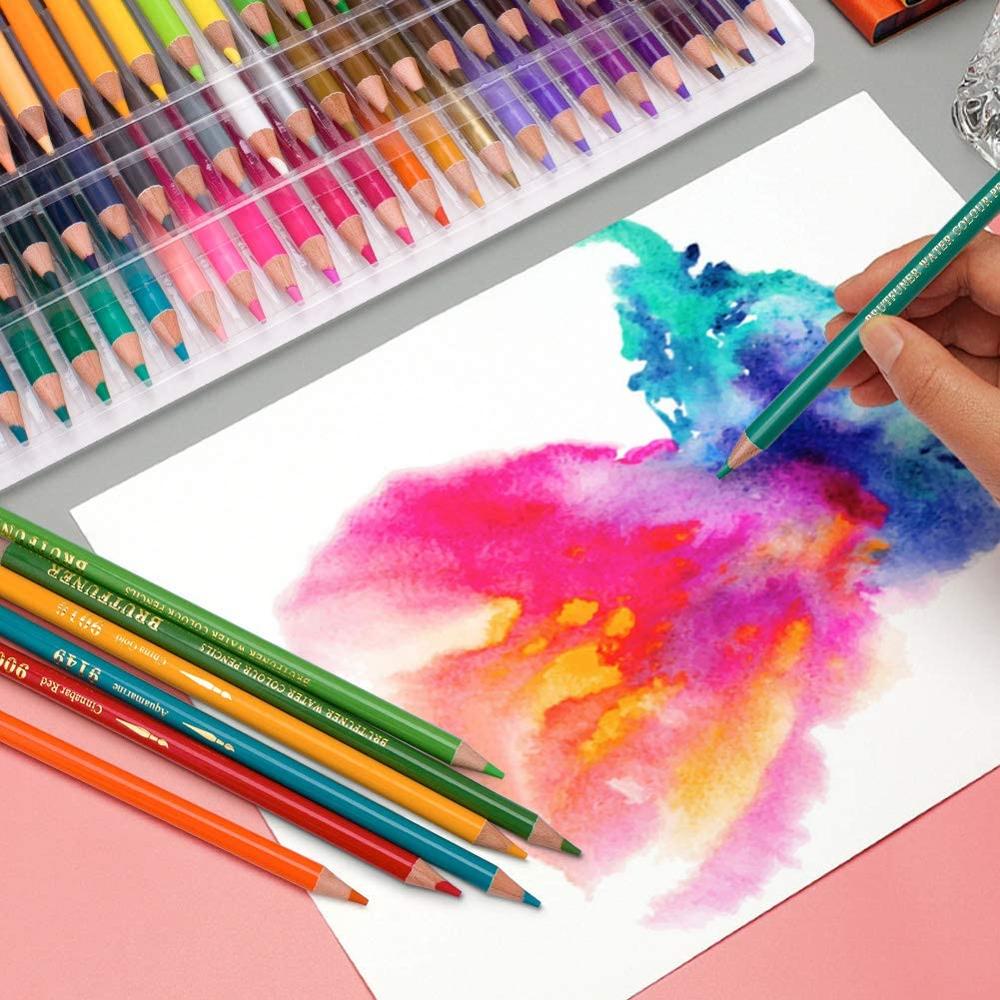 180 Professionele Aquarel Potloden Multi-Gekleurde... – Vicedeal