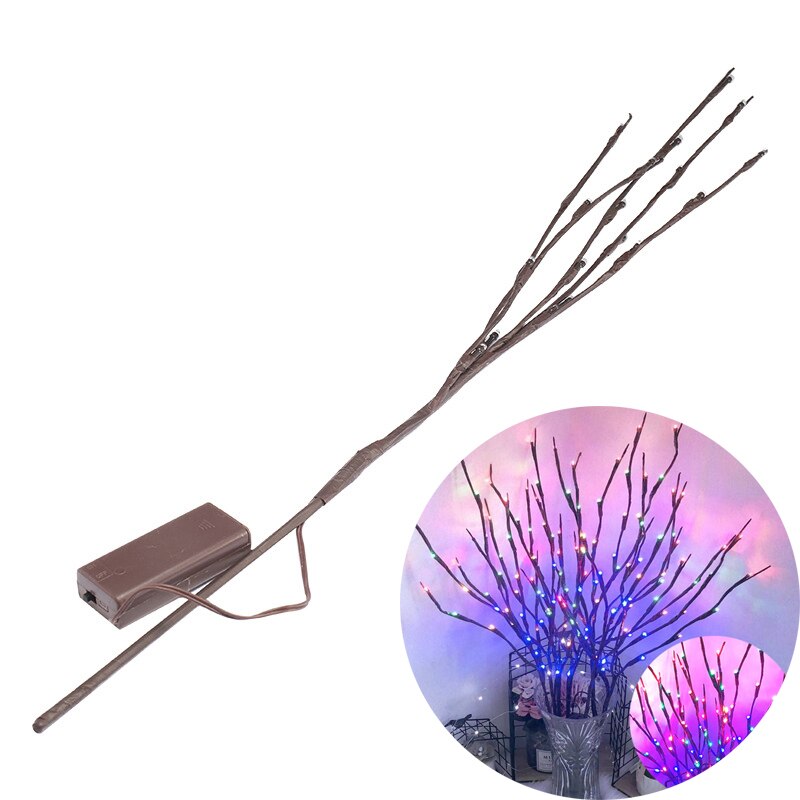 Simulation Tree Branch 20 LED Light String Christm... – Grandado