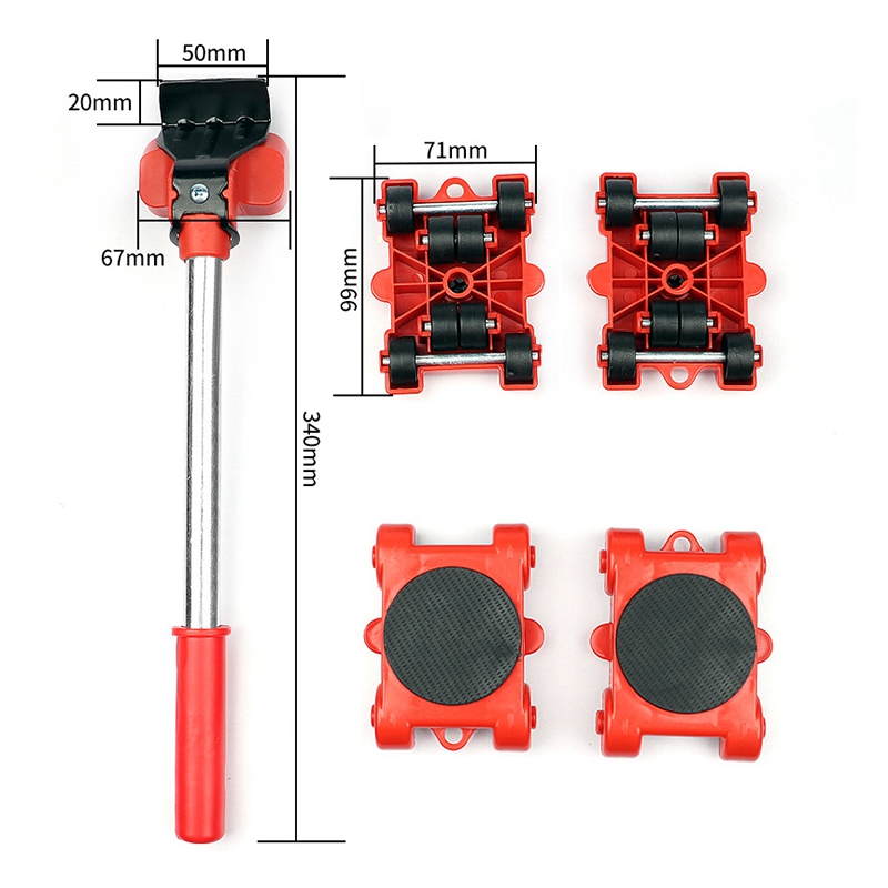 5Pcs Furniture Mover For Home Shop Lifting Moving ... – Vicedeal