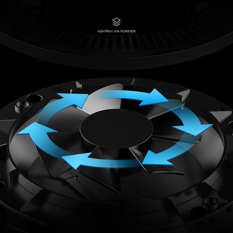 Rookloze Asbak Luchtreiniger, Usb Oplaadbare Rookl... – Grandado