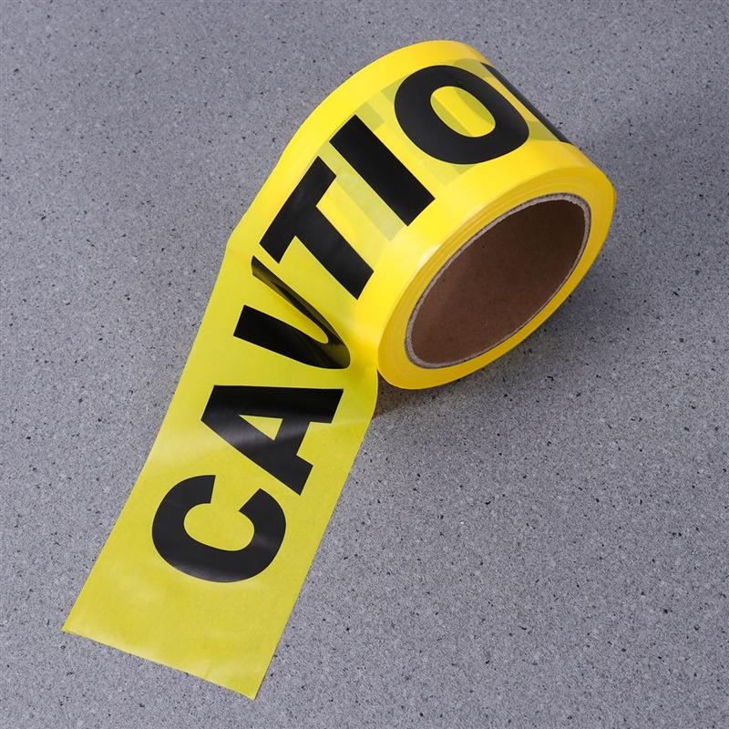 7cm*100M Roll Yellow Caution Tape For Safety Barri... – Grandado