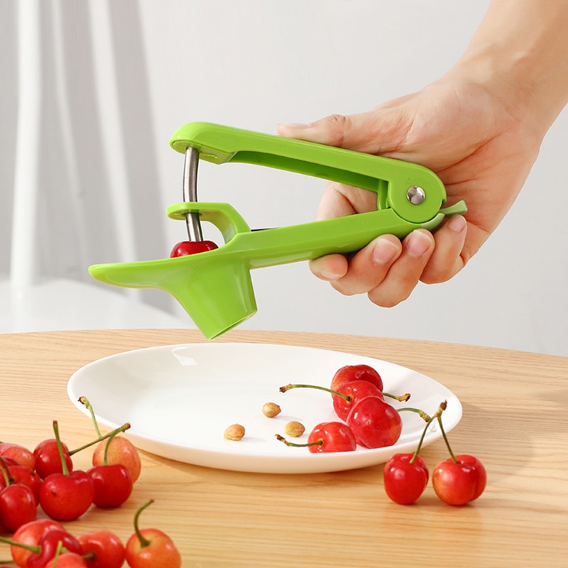 1PC Cherries Pitter Plastic Fruits Tools Fast Cher... – Grandado