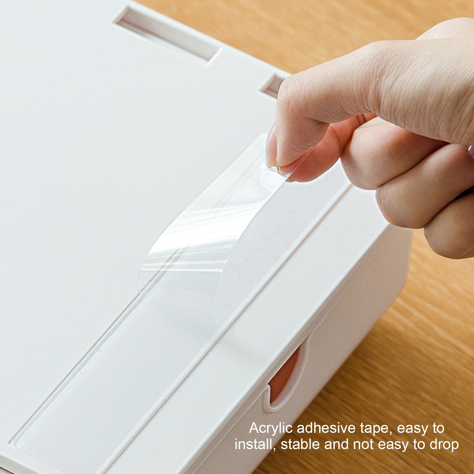 Acrylic Under Desk Drawer Storage Box Invisible De... – Grandado