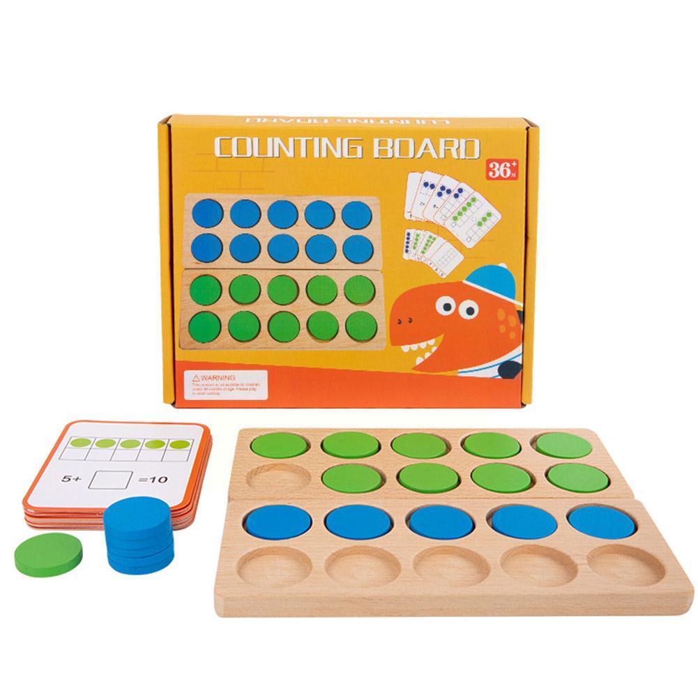Wooden Children's Mathematics Number Sense Enl... – Vicedeal