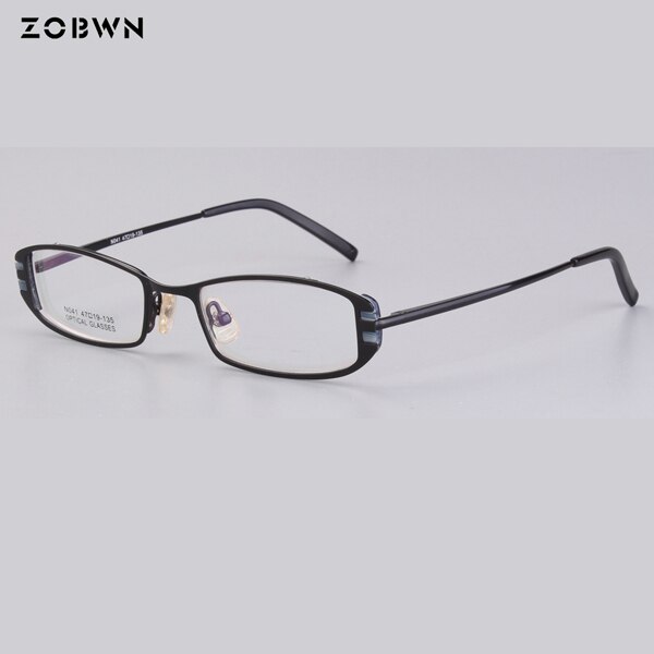 Pattern white Vintage Glasses Frame For Women Over... – Grandado