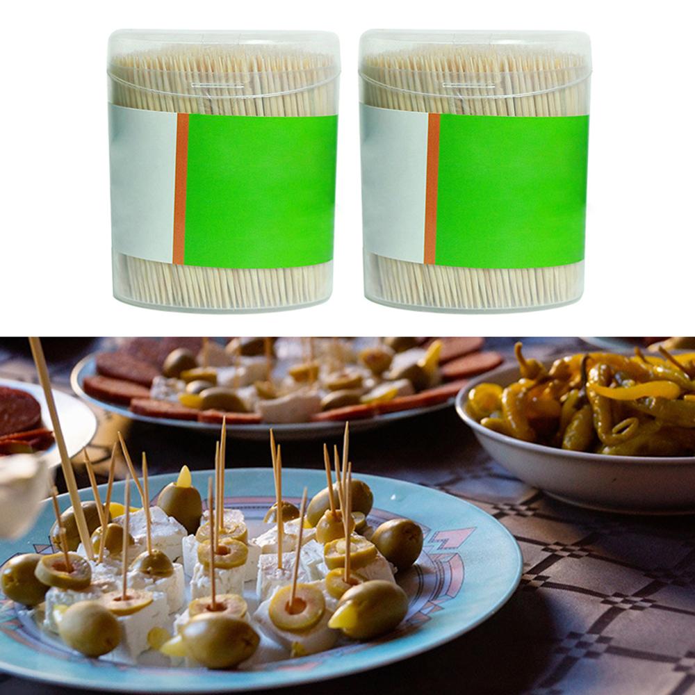 1000pcs/2box Party Toothpick Restaurant Stick Bamb... – Vicedeal