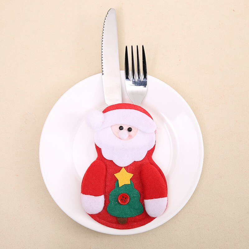 Christmas hut Reindeer Christmas Year pack fork kn... – Grandado