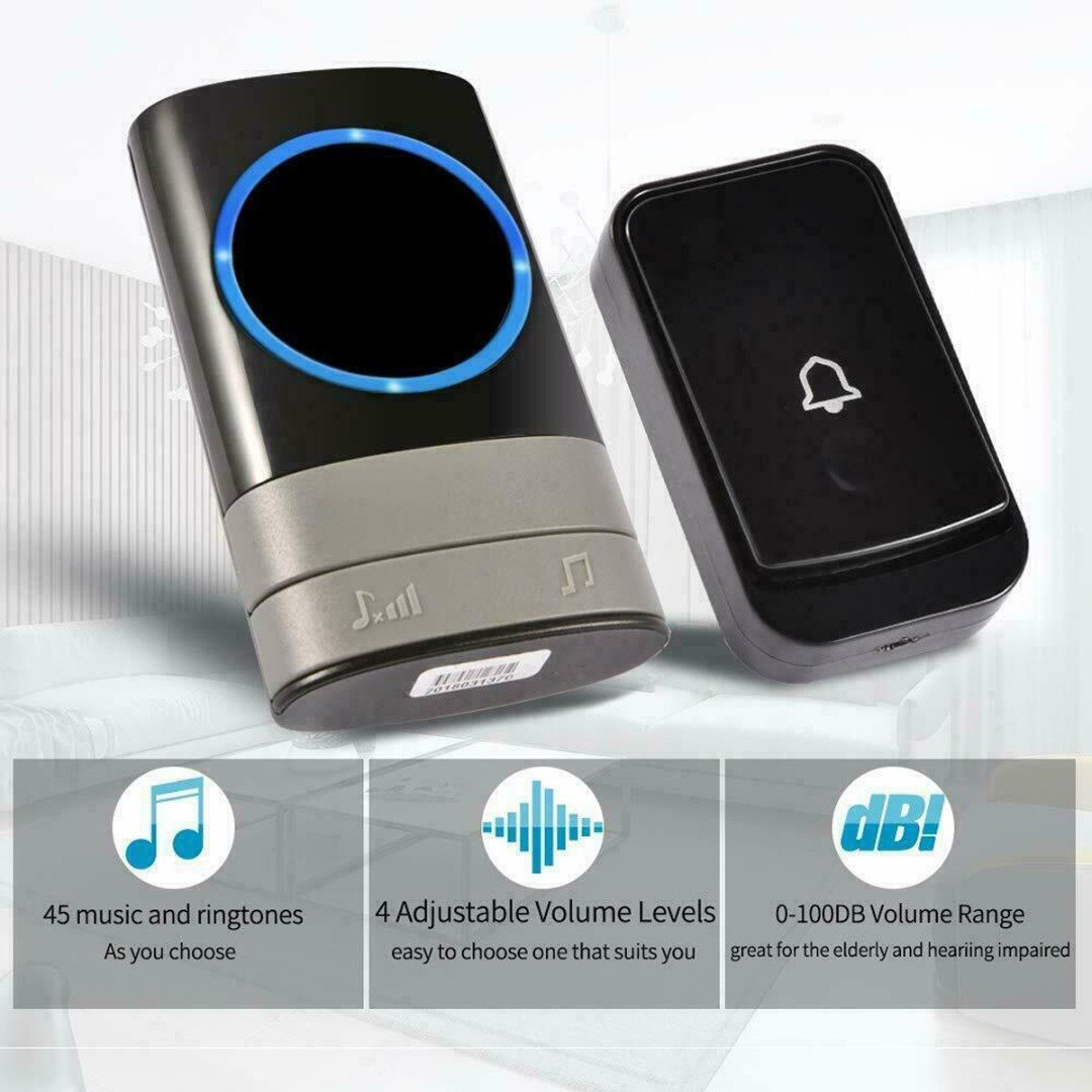 Wireless Doorbell Welcome bell Intercom Home Door ... – Grandado