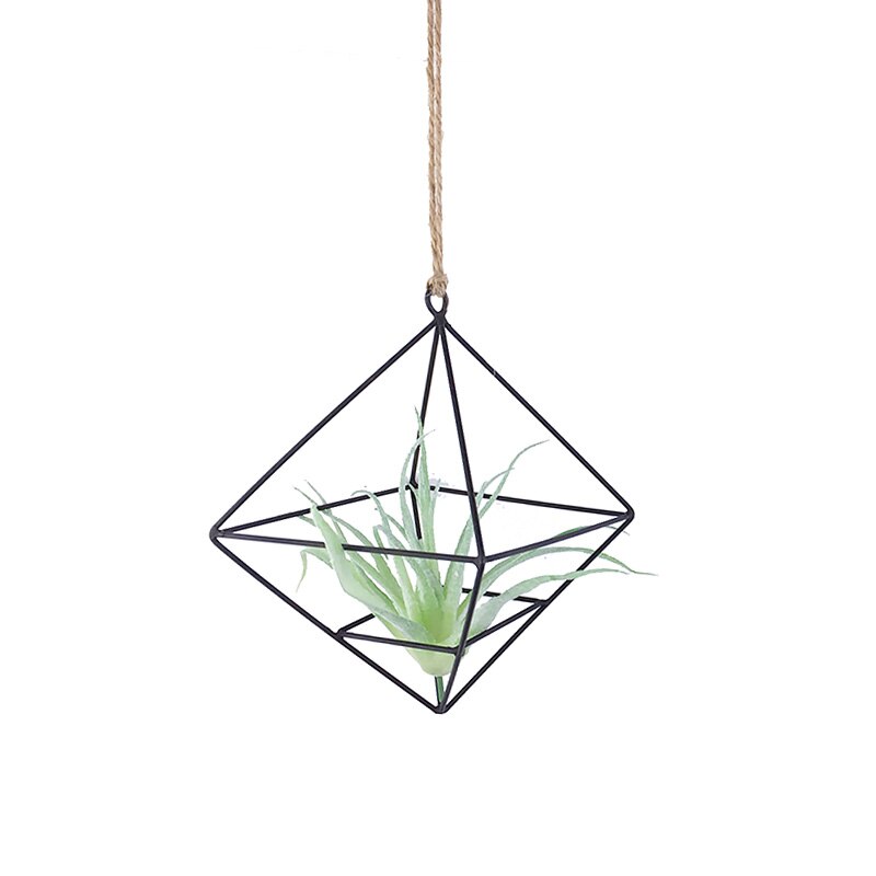 Geometric Hanging Wall Decorations Air Plant Flowe... – Grandado