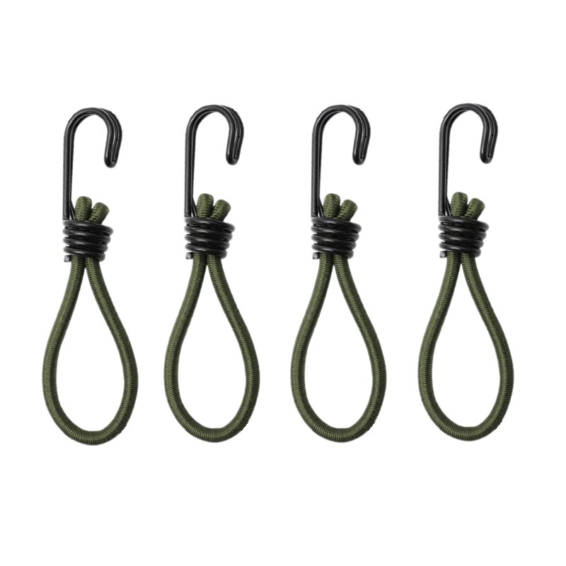 4 Stuks Outdoor Elastische Tent Bungee Touw Campin... – Grandado