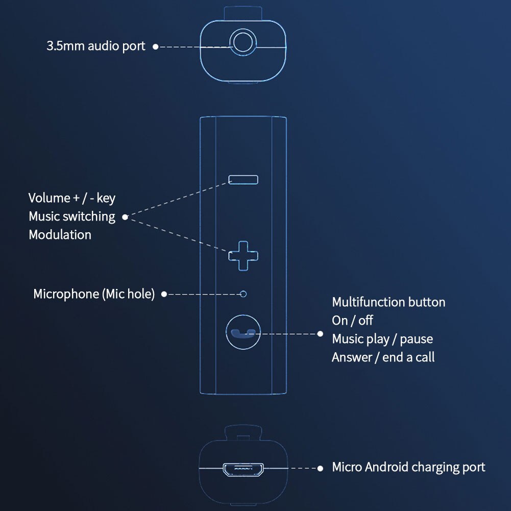 BT001 Draagbare Handsfree Car Speaker Bluetooth 5.... – Vicedeal