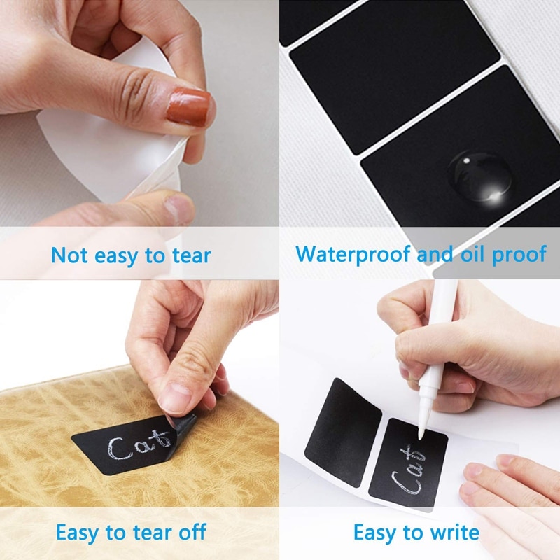 360 Pcs Waterdichte Fles Label Stickers Keuken Jam... – Vicedeal