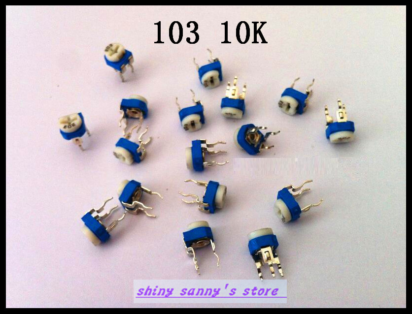 500 teile/los 103 10 Karat ohm 10 Karat R Trimpot ... – Vicedeal