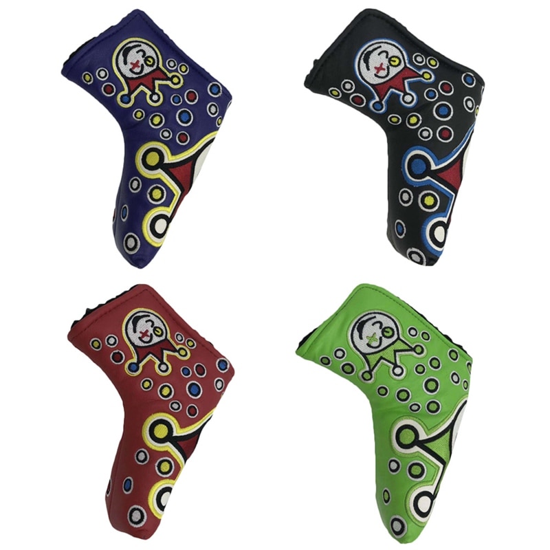 Pu Golf Putter Cover Cartoon Clown Borduren Headco... – Grandado