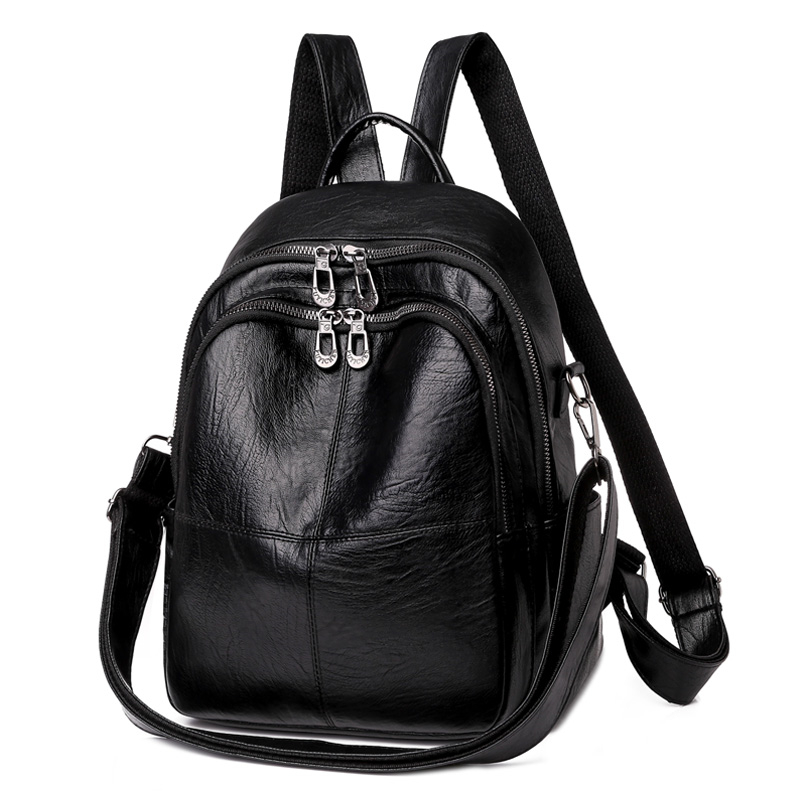 Youth PU Leather Backpacks For Teenage Girls Femal... – Grandado