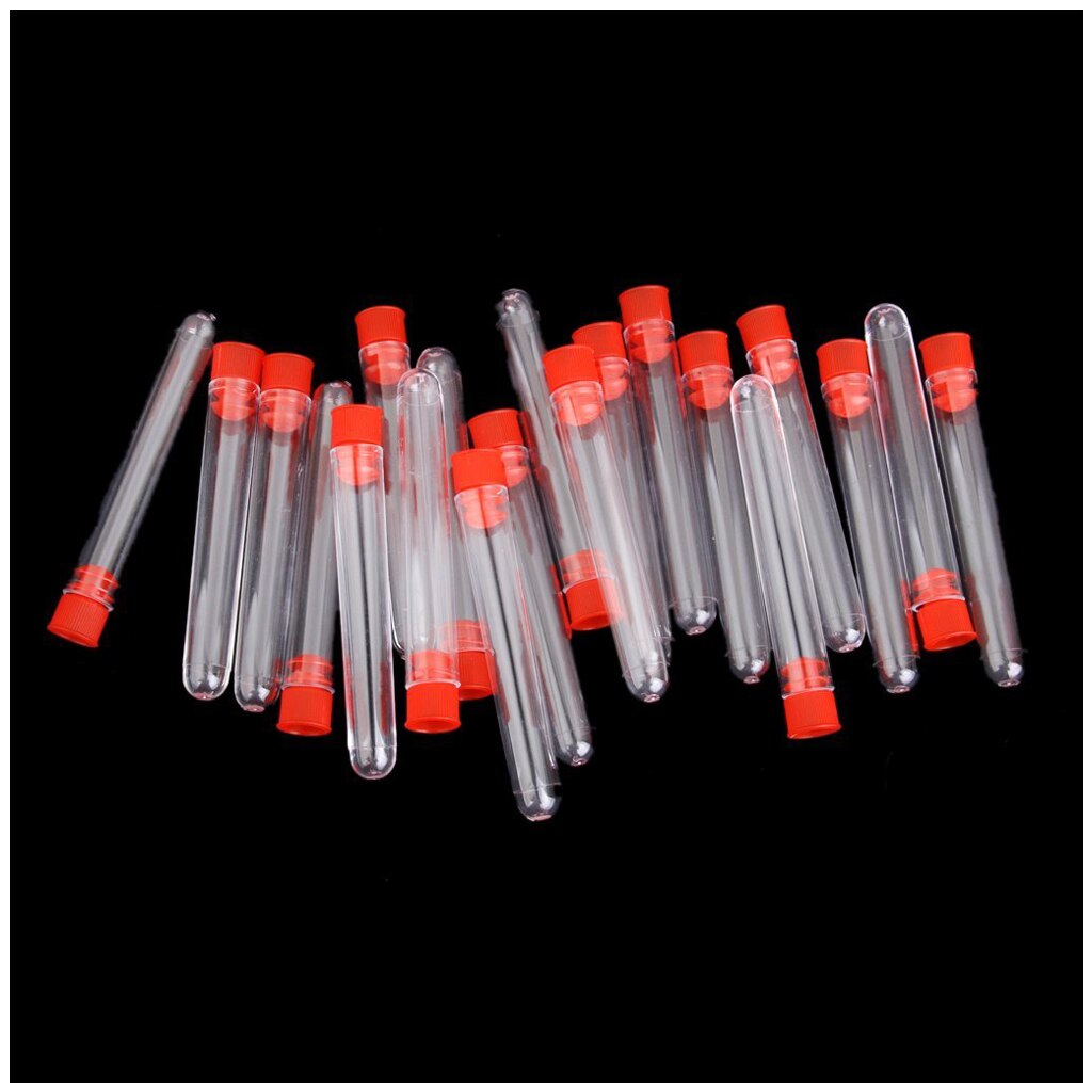 -20 pcs Plastic Hard Test tube Laboratory Test Too... – Vicedeal