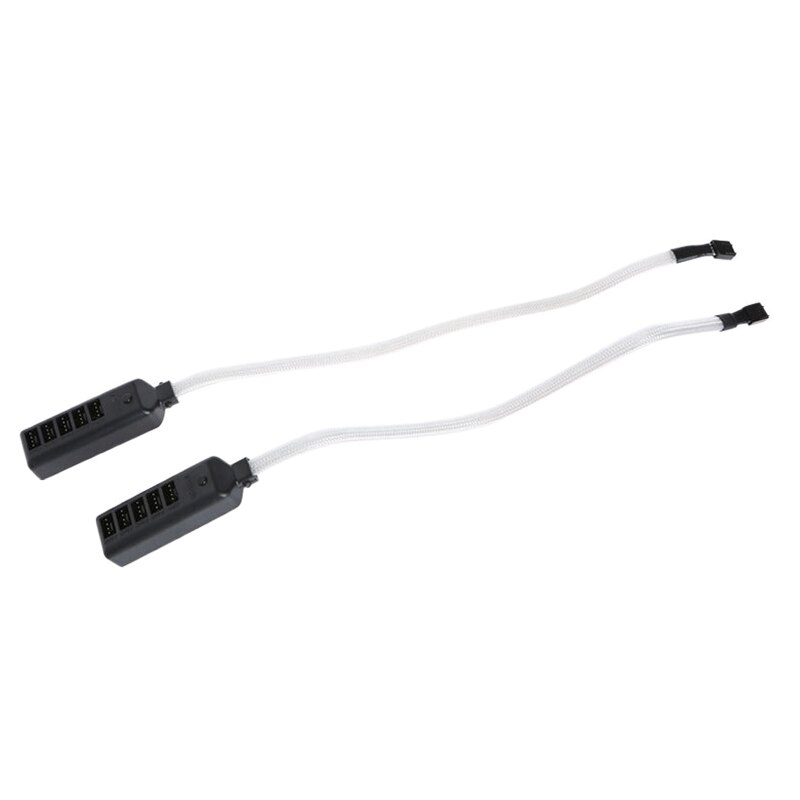 HXHF One for Five Fan HUB 4-Pin PWM HUB Desktop Co... – Vicedeal