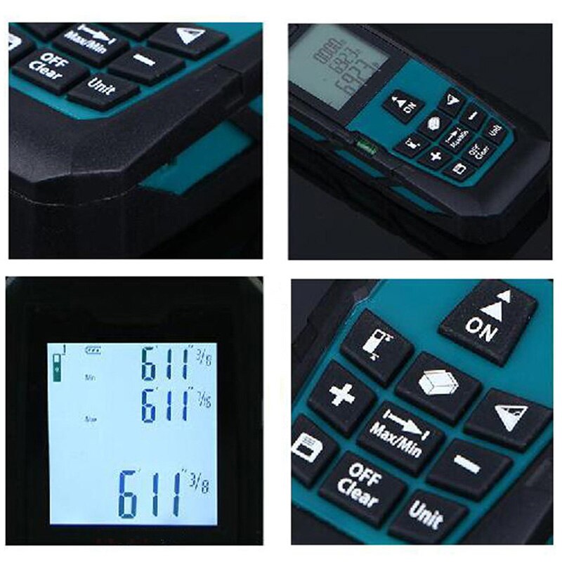 Medidor de distância a laser digital 40 m 60 m 80 ... – Grandado