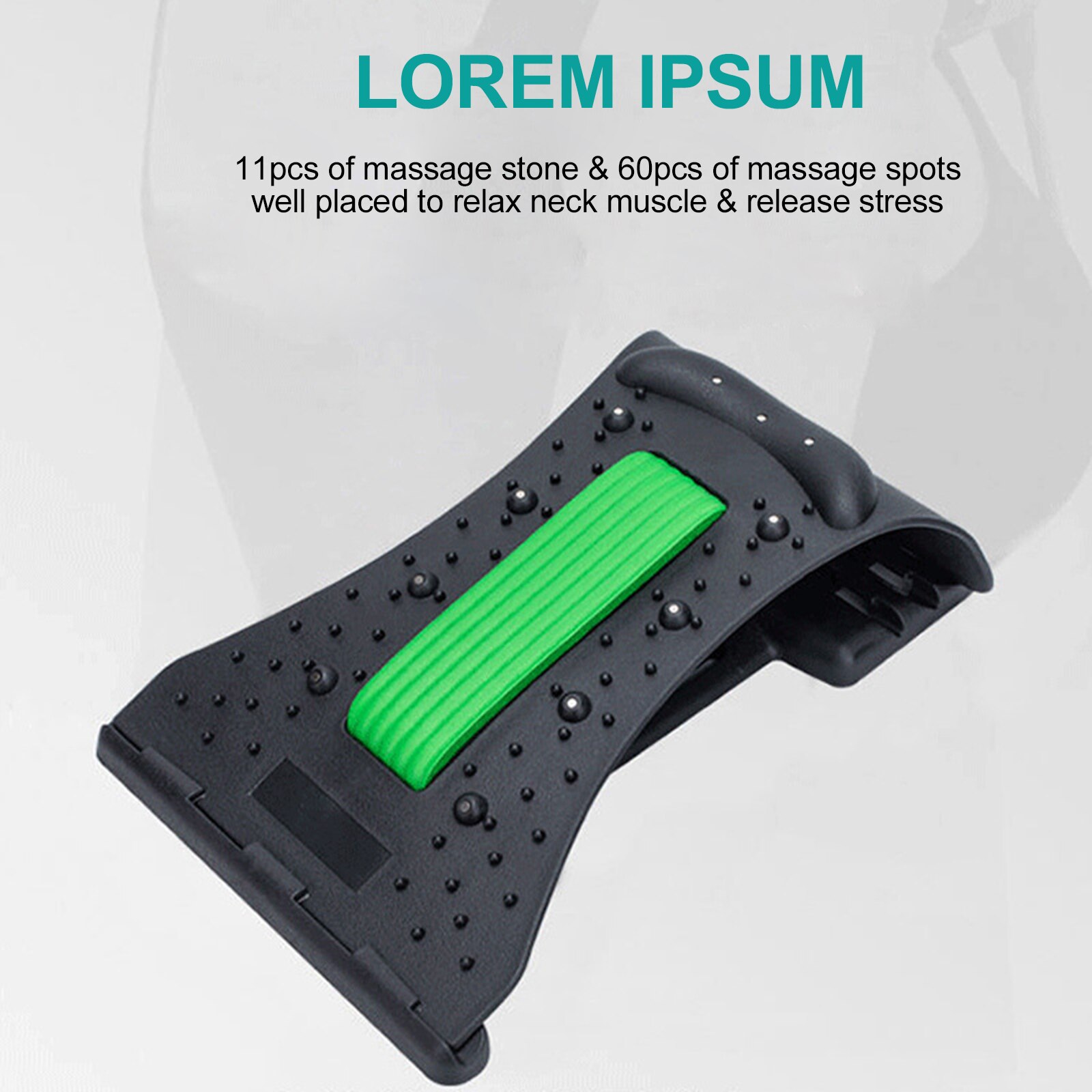 Back Massager Stretcher Neck Alignment Pillow Neck... – Vicedeal