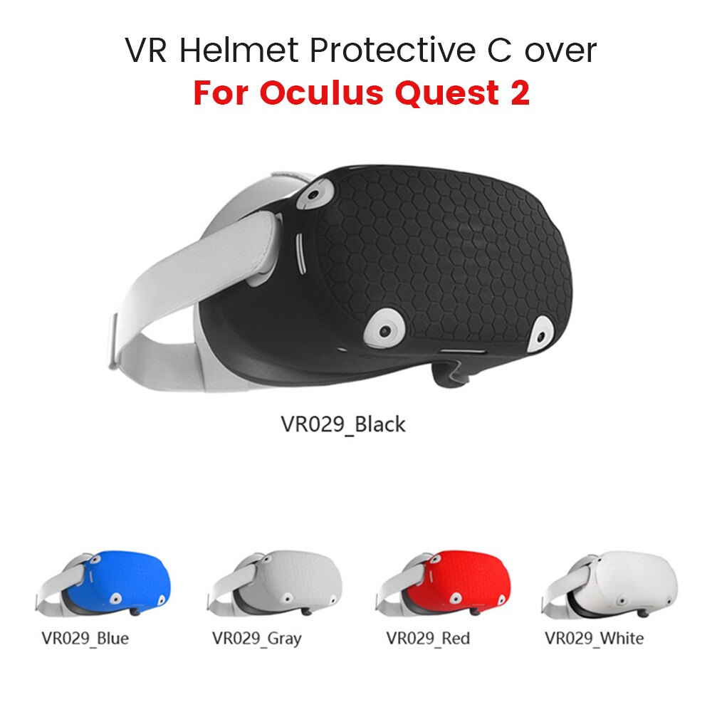 VR Helmet Silicone Protective Cover for Oculus Que... – Vicedeal