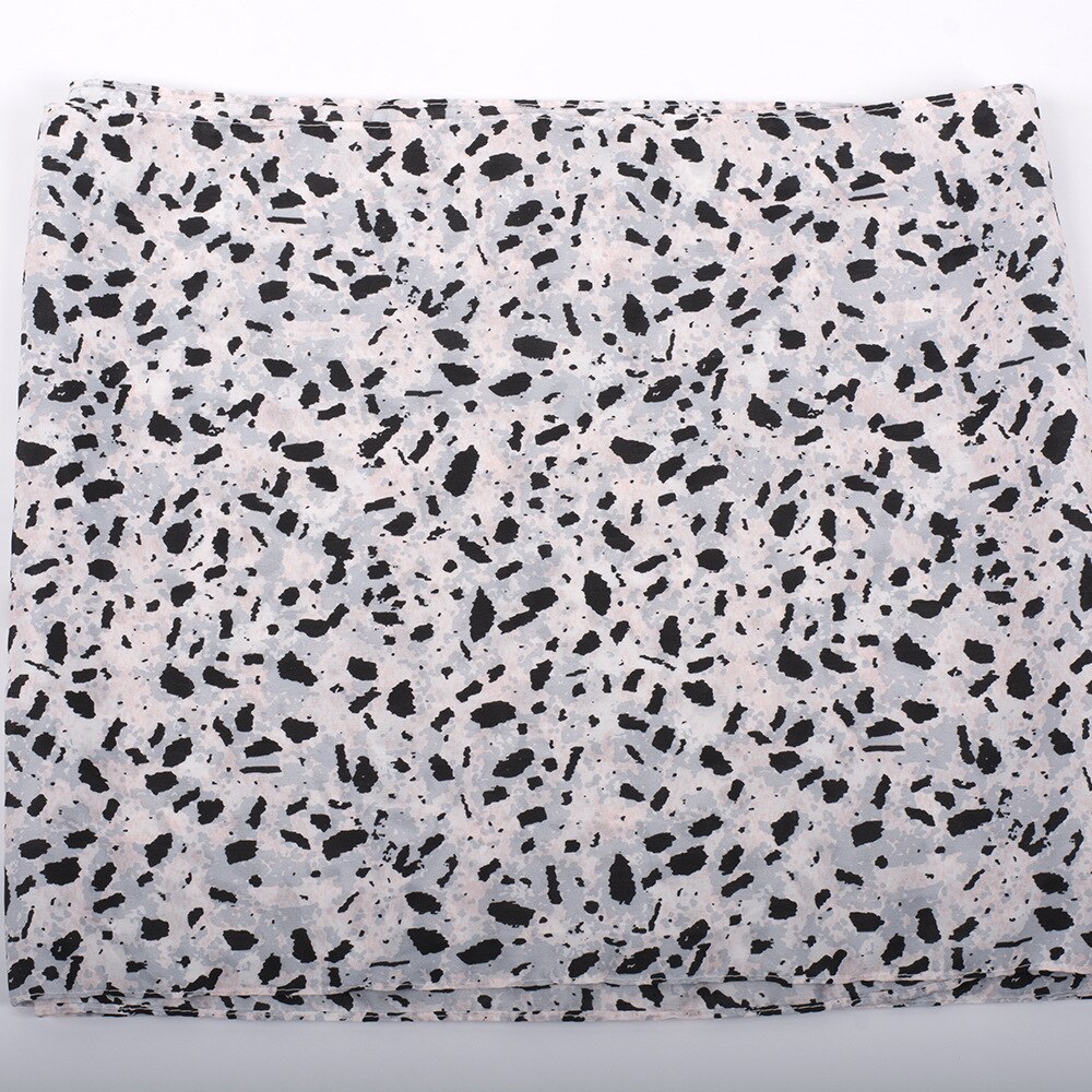 Women black white Dot Ring Scarf Infinity Loop Nec... – Grandado