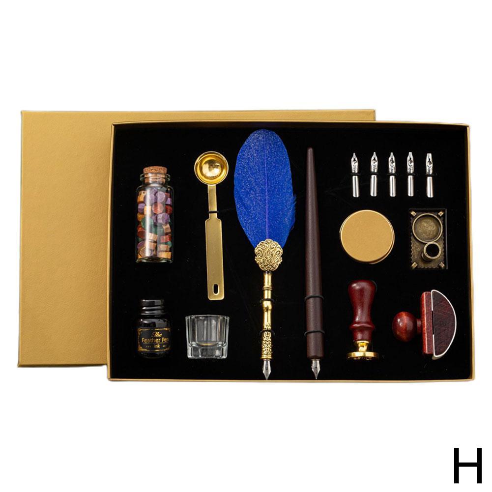 Vintage Feather Dip Fountain Pen Sets Calligraphy ... – Grandado