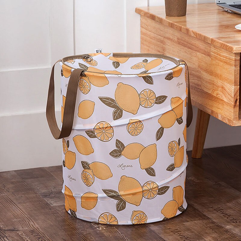 Folding Storage Basket Dirty Clothes Basket Oxford... – Grandado