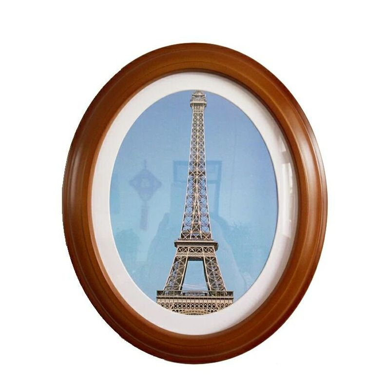 Classic Wooden Oval Shape Photo Frame Wall Hanging... – Vicedeal