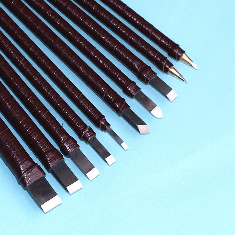 10 Pcs tungsten Stone Carving Chisel Tool set, sto... – Vicedeal