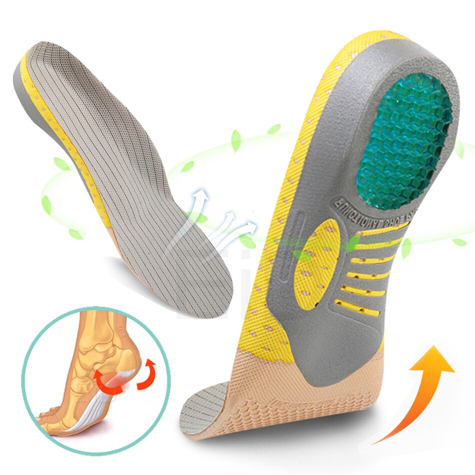 PVC Orthopedic Insoles Orthotics flat foot Health ... – Grandado