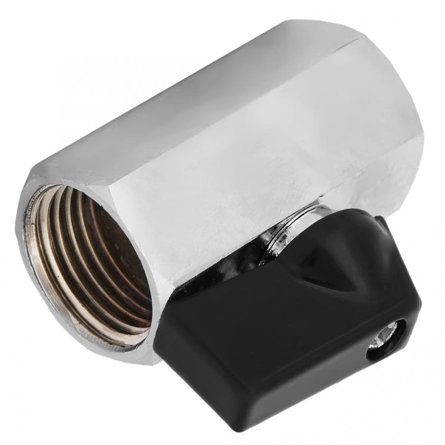 1/2 " Mini Brass Ball Valve Chrome Plated Female x... – Vicedeal