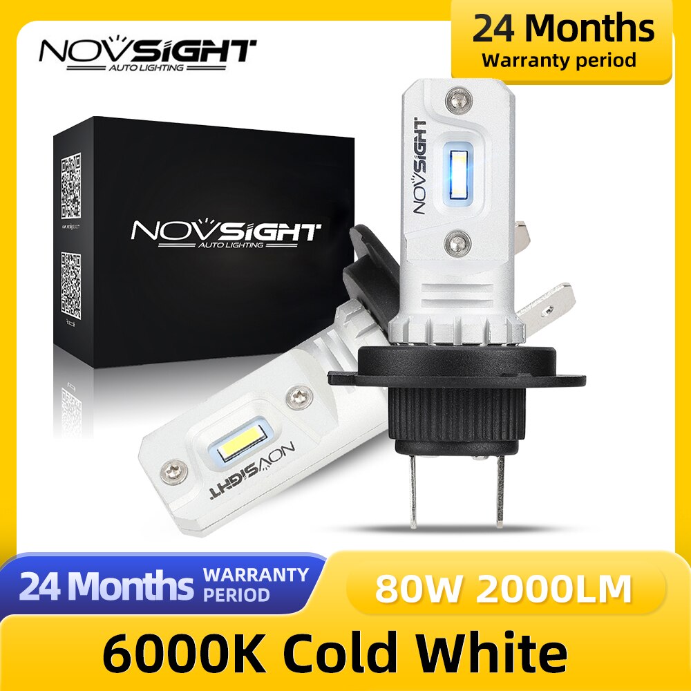 Novsight Mistlampen H7 Led H1 H3 80W 2000LM 6000K ... – Vicedeal