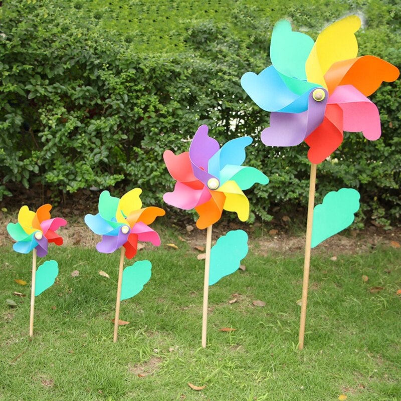 Mooie 24Cm Hout Tuin Yard Party Windmolen Wind Spi... – Vicedeal