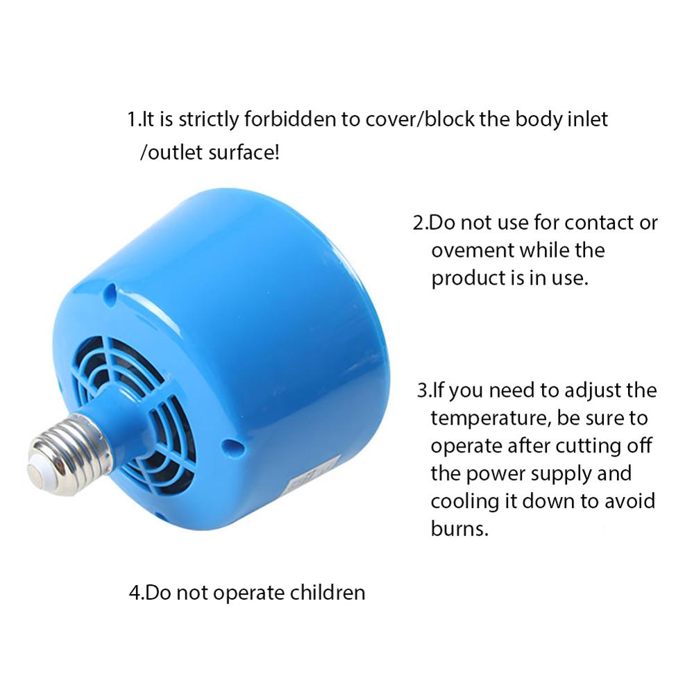 Pet Warmte Lamp met Warm Fan LED Verlichting Licht... – Grandado