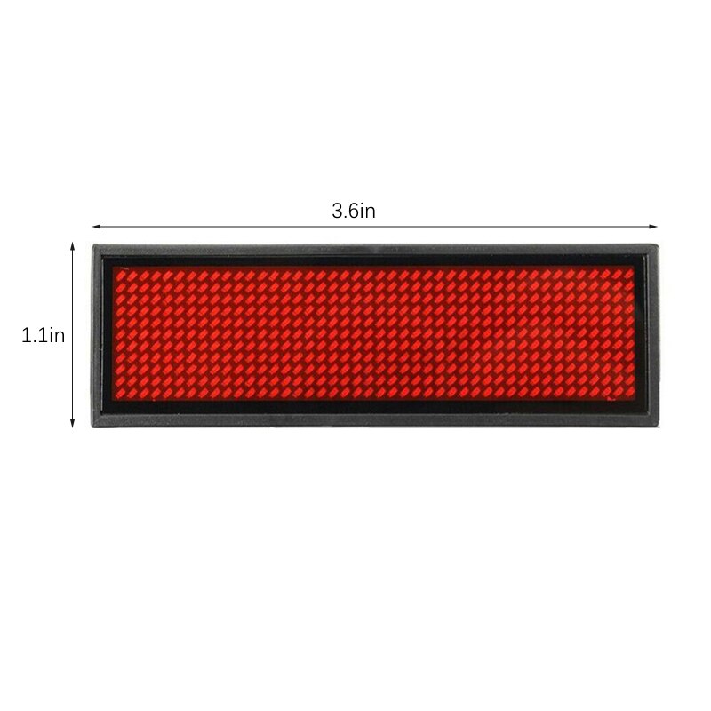 LED Mini Digital Display Programmable Rechargeable... – Grandado