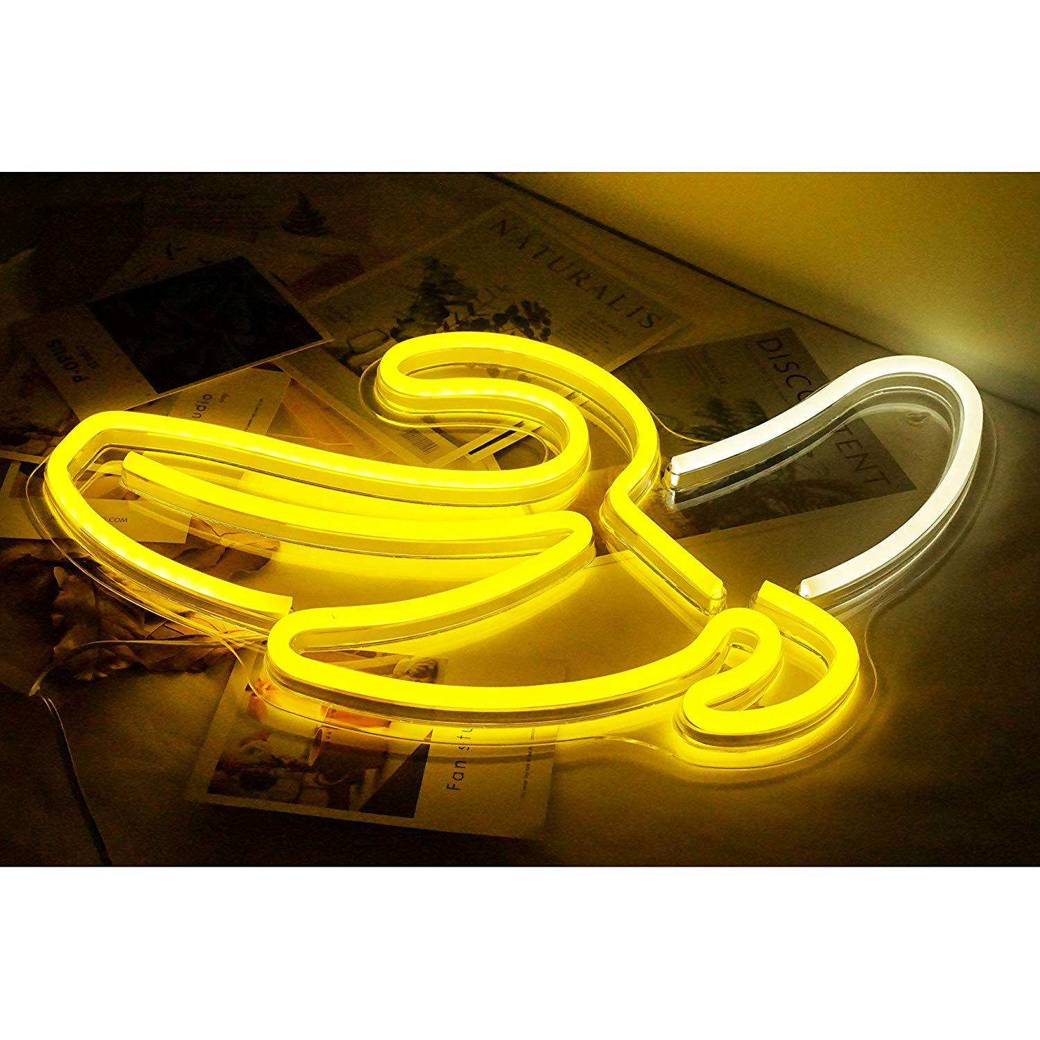 Lampe de fond Led fluo en forme de banane, aliment... – Grandado