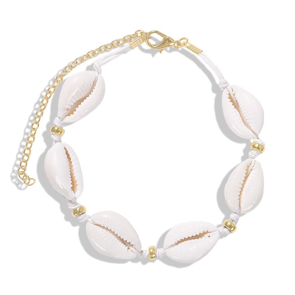 Dvacaman Bohemian Summer Handmade Shell Rope Chain... – Grandado